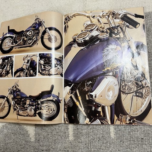 BIKER motorcycle magazine february 1993 choppers harley vtg harley ...