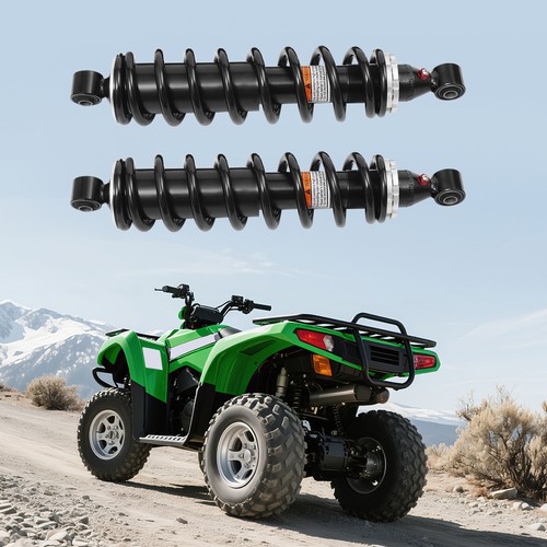 2 Rear Shock Absorbers For 06-13 Kawasaki Brute Force 650i 05-14 750i ...
