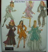 Simplicity 1010 Sewing Pattern R5 or H5 Fantasy Halloween Cosplay ...
