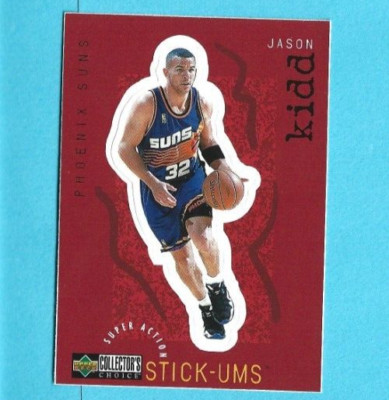 1997-98 Collector's Choice Super Action Stick-Ums Jason Kidd Insert NBA ...