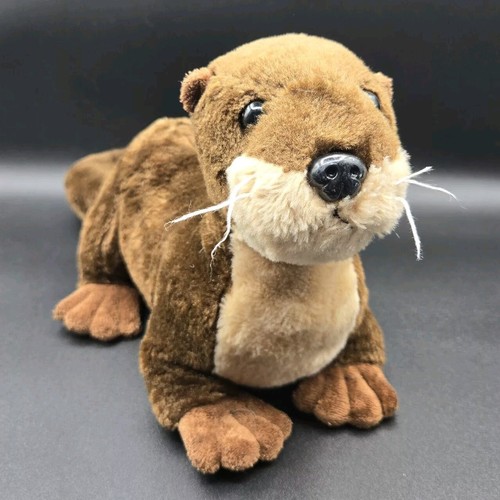 Brown River Otter Aurora Destination Nation 18" Long Plush Stuffed ...