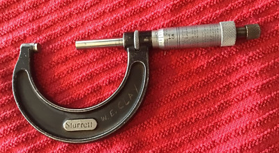Micrometers - Starrett 1-2 Inch Micrometer