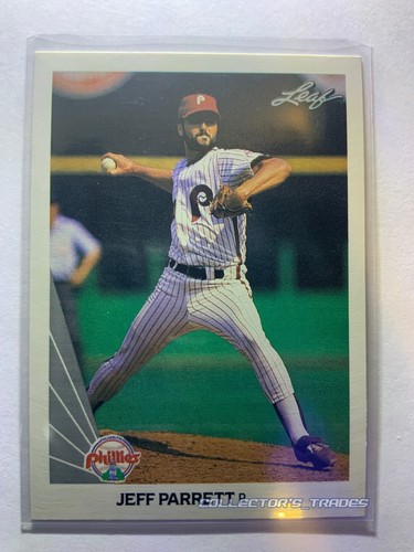 Jeff Parrett 1990 Leaf No.210 Philadelphia Phillies P | eBay