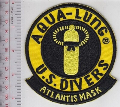 SCUBA USA US Divers Aqua-Lung Deluxe Atlantis Mask No Tariff | eBay