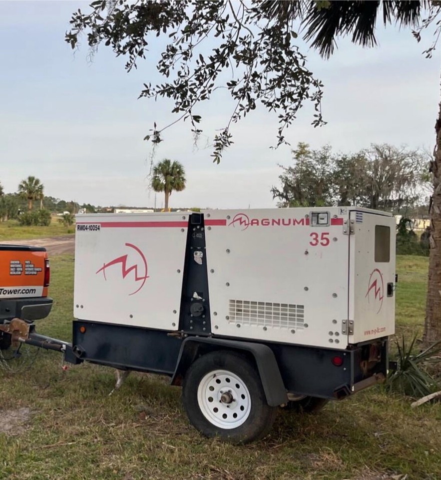 Magnum 45 kVA Generator Towable Genset - Only 300 Hours! Great ...