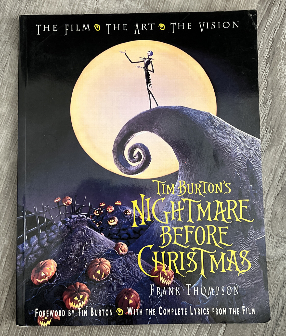 Tim Burton Nightmare Before Christmas Art