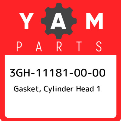 3GH-11181-00-00 Yamaha Gasket, cylinder head 1 3GH111810000, New ...