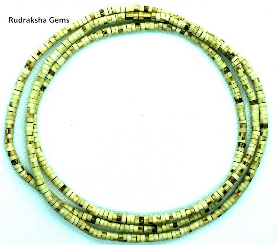 Tulsi DoubleTriple Round Necklace / Hare Krishna Kanthi Mala Handmade ...