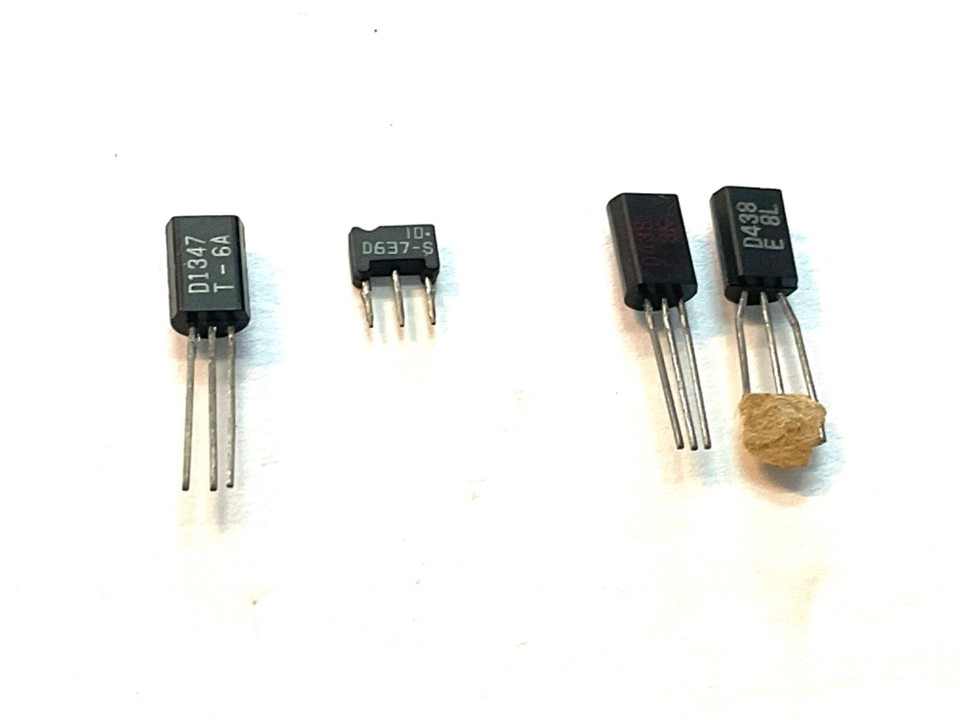 Transistors D438 D1347 D168 D637 D863 2SD863 2SD438 2SD438 2SD1347 ...