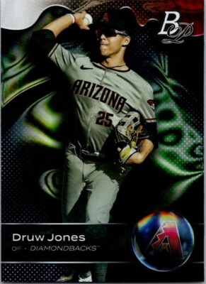 2023 Bowman Platinum Druw Jones Prospect TOP-47 Arizona Diamondbacks ...