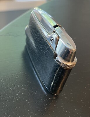 Vintage Ronson Adonis Leather Wrapped Varaflame Lighter | eBay