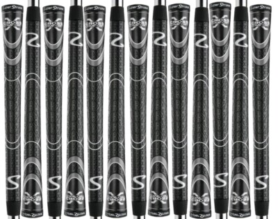 Super Stroke Cross Comfort Jumbo Golf Grips Core.600" Round Black/Gray ...