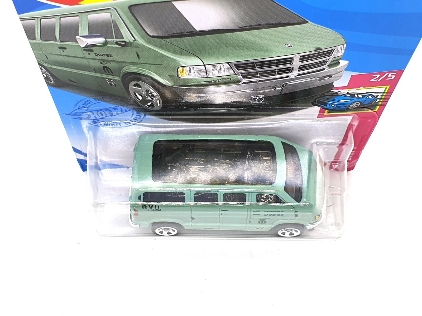 Hot Wheels Green Dodge Van Kids Model Diecast Toy Car HW Drift GRX21 ...