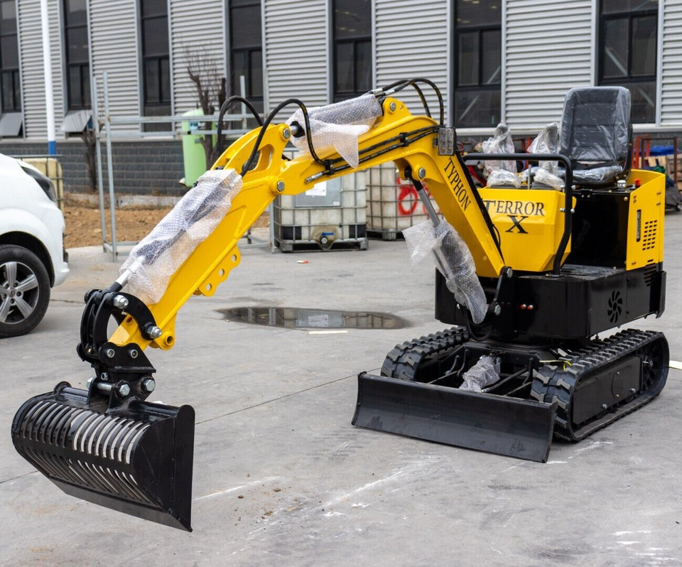 Screening Skeleton Bucket 600mm: Attachment for TYPHON Mini Excavators ...