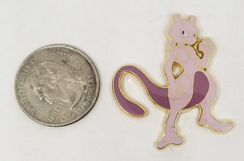 1X POKEMON OFFICIELLEMENT LICENCIE 1" SHINING LEGENDS MEWTWO PIN'S DE ...