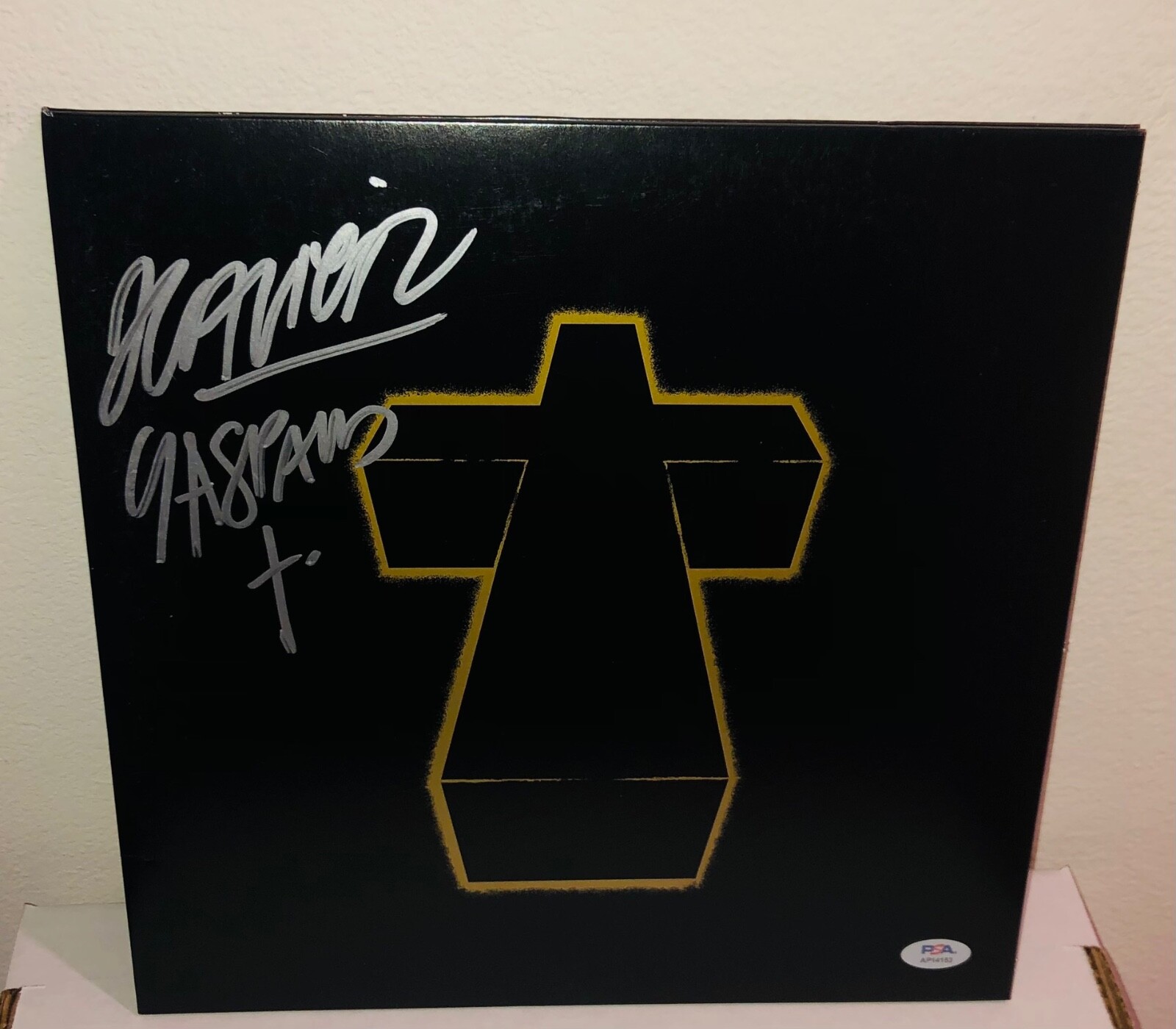 Justice Xavier De Rosnay + Gaspard Auge Cross Signed Vinyl Record LP ...