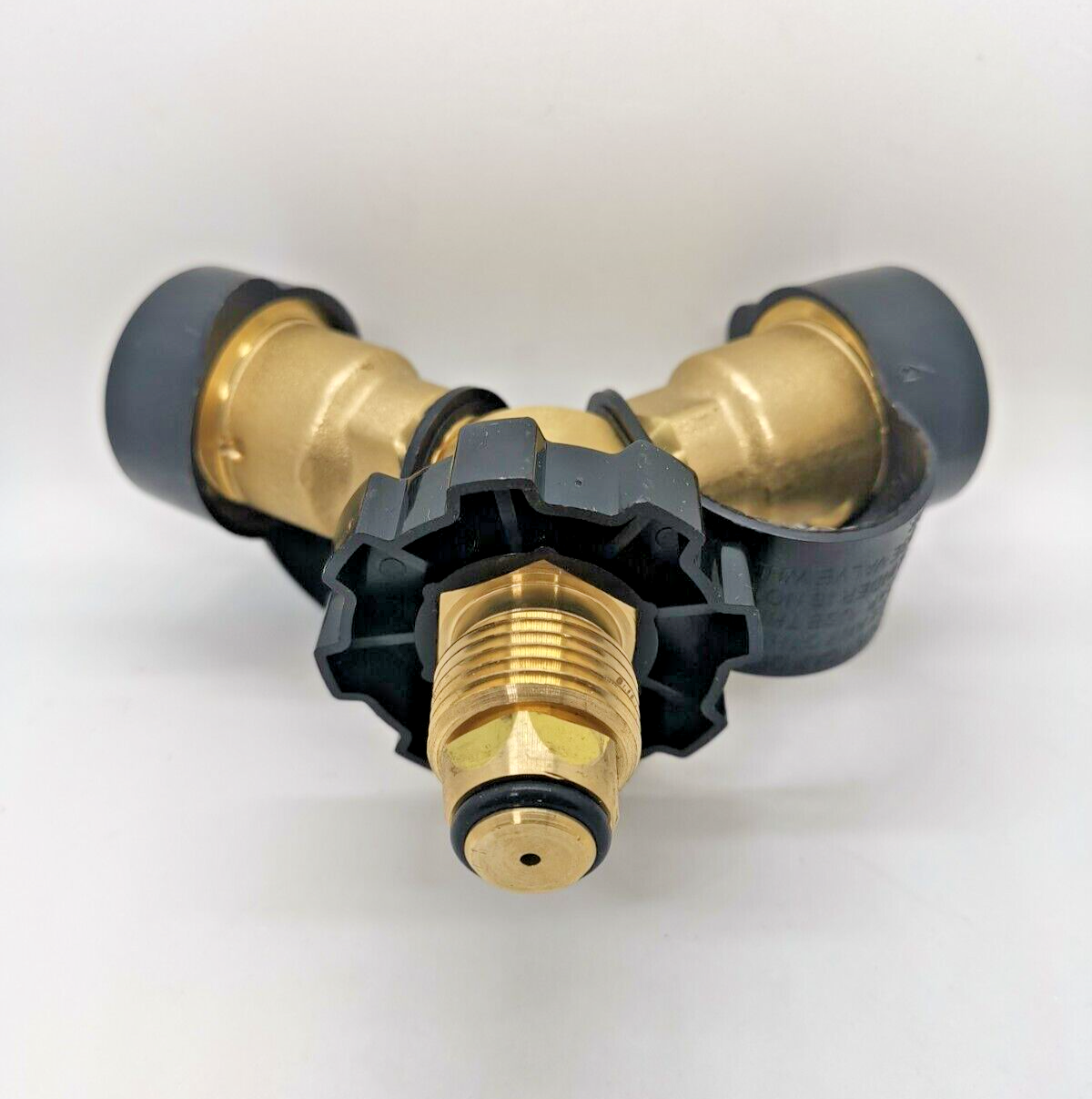 DUAL POL GAS OUTLET LPG DOUBLE ADAPTER POL26 ADAPTOR - Y CONFIGURATION ...