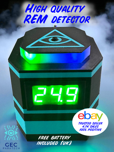 Paranormal hunting Rem & thermometer sensor spirit ghost detector pod ...