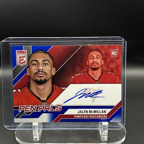 2024 Donruss Elite Pen Pals Jalen McMillan #PAL-JMC Rookie Auto Blue ...