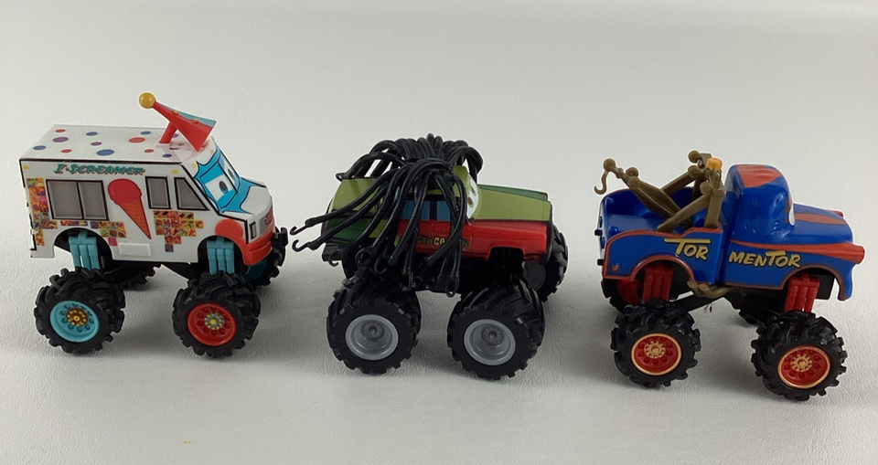 Disney Pixar Cars Toons I-Screamer Tormentor Rastacarian 1:64 Monster ...