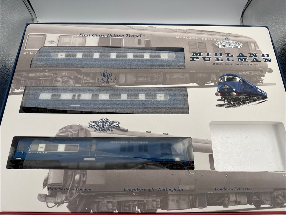 BACHMANN 30-425 MIDLAND PULLMAN OO GAUGE 6 CAR SET LIMITED EDITION ...