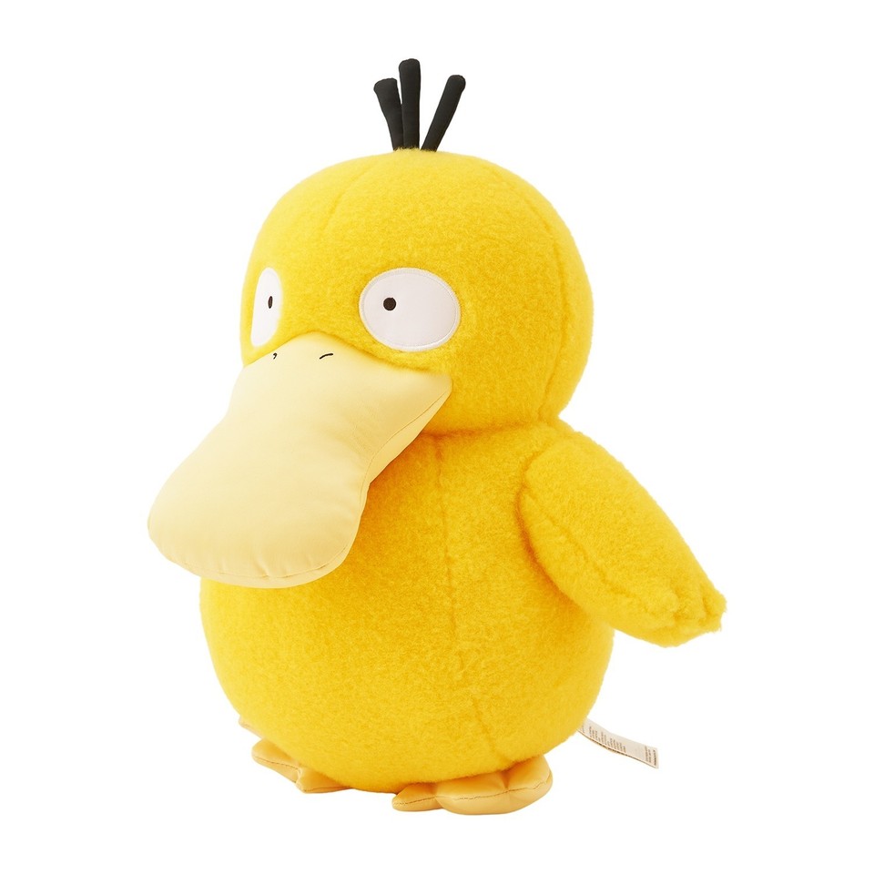 Pokemon Center Original Pokemon Concierge Psyduck Plush Doll JAPAN ...