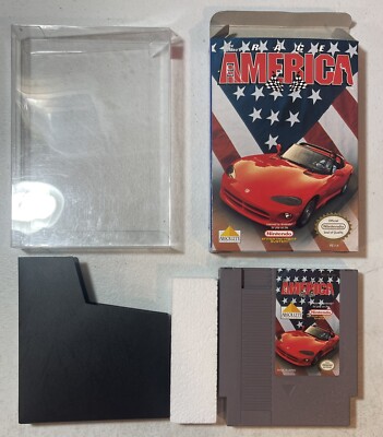 Nintendo NES Alex DeMeo’s Race America With Box, No Manual | eBay