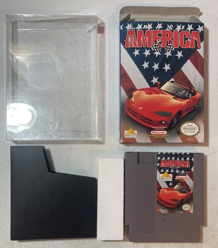 Nintendo NES Alex DeMeo’s Race America With Box, No Manual | eBay