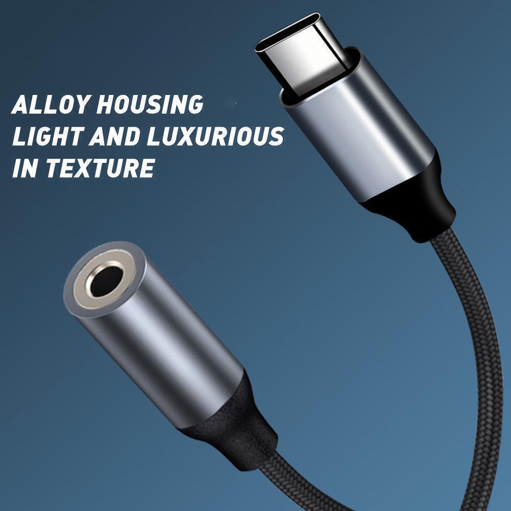 USB Type C Adapter to 3.5mm AUX Audio Headphone Jack C3 For Android Hot ...