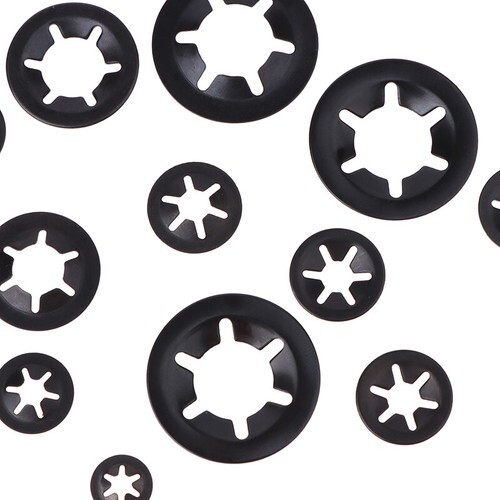 M3-M12 External Circlip Self-Locking Clip Push On Shaft Bearing Snap ...