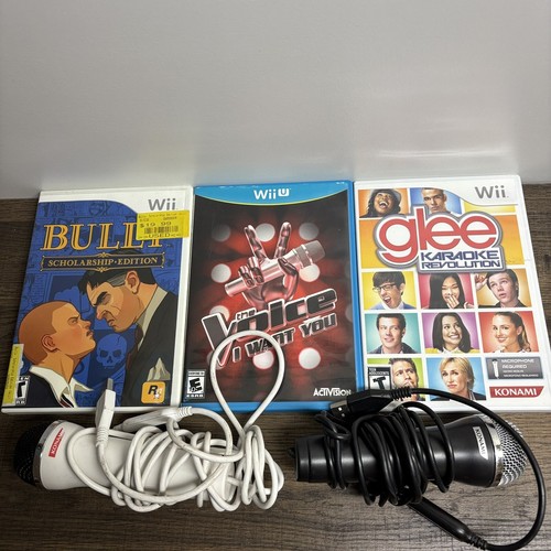 NINTENDO WII /WII U games and accessories mixed GAME LOT untested AS-IS ...