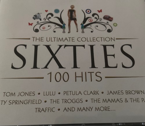 1960s Ultimate Sixties Collection 5CDs 100 TRACKS OriginalArtists ...