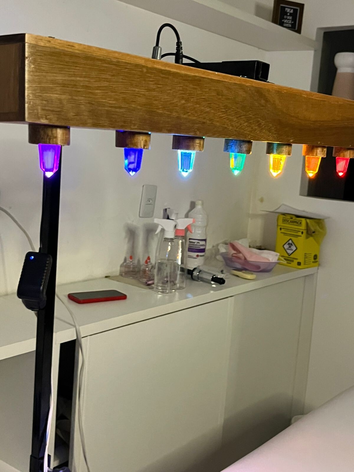 Crystal Light Bed Chromotherapy Color Therapy naturopathy Yogic Quantum ...