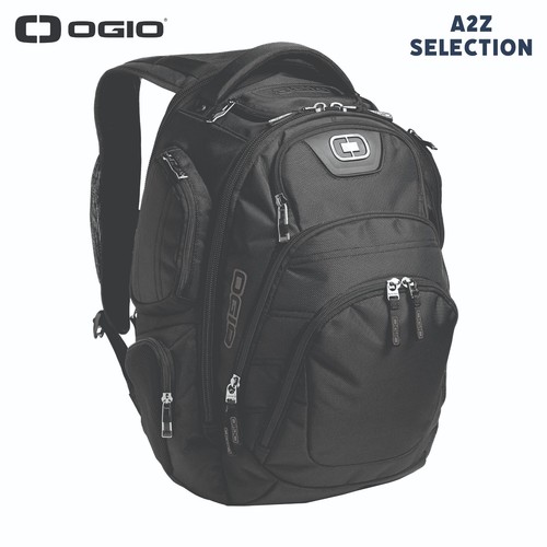 OGIO 411067 Stratagem 17" Laptop Travel School Work Backpack, Black | eBay