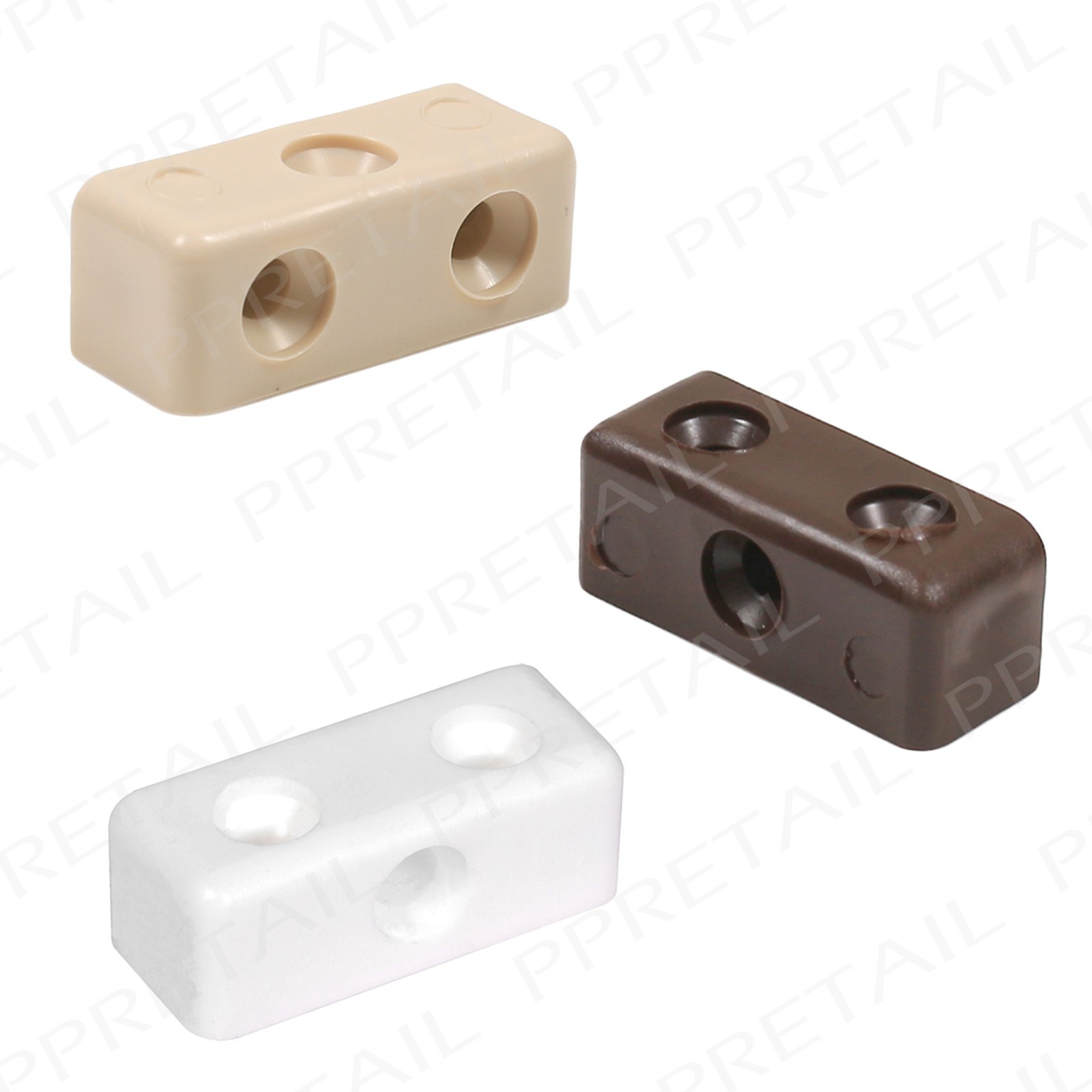 Modesty Block MULTIPLE PACK SIZES Door Fixing Joint Connector Kitchen ...