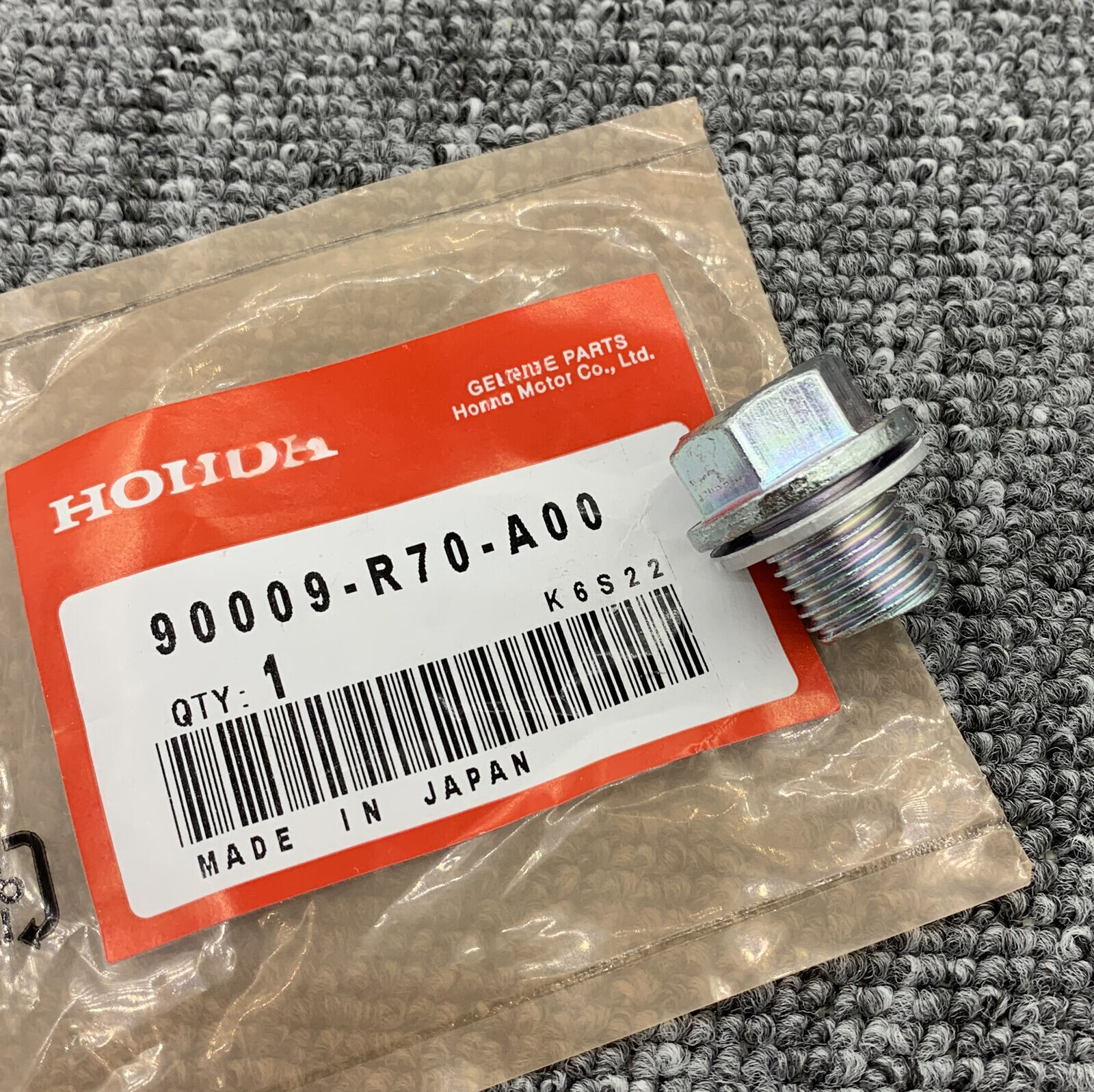 NEW ENGINE OIL PAN DRAIN PLUG WITH WASHER FOR HONDA CR-V ACURA Fit ...