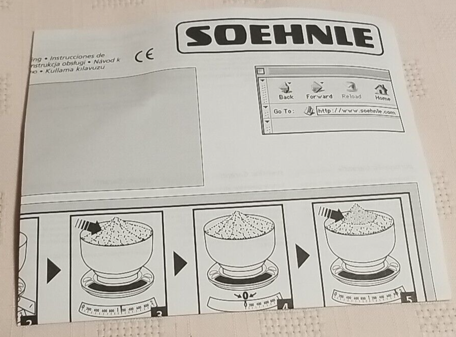 Soehnle Scale Food Scale (Analog Scale) - Preowned | eBay