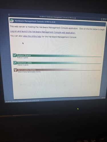 IBM 9407-515 iSeries i5 & HMC 7310-CR3 server with Console Screen | eBay