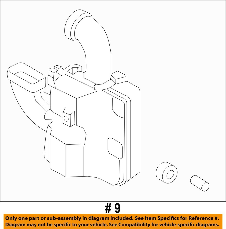 HYUNDAI OEM 12-17 Accent EngineTransaxle Air Intake-Resonator Assy ...