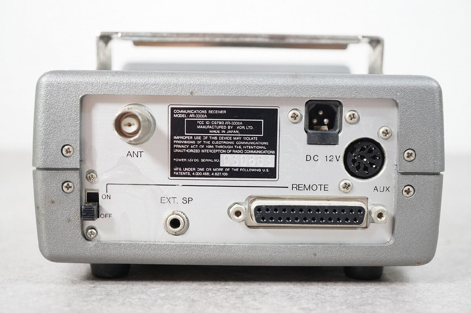 AOR AR3000A Communications Receiver - 100KHz to 2000MHz wide band | eBay