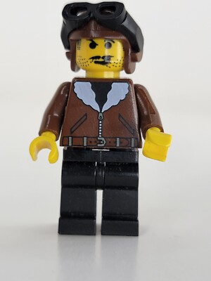 LEGO Harry Cane Pilot Adventurers Desert 5988 5909 Minifigure Figure s1 ...