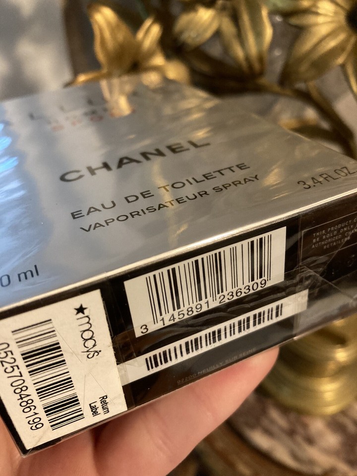 CHANEL Allure Homme Sport 3.4 Oz Men Eau De Toilette 3145891236309 | eBay