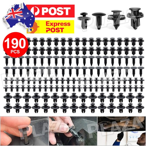 Car Body Trim Clips Kits Retainer Bumper Rivets Screw Panel Push ...