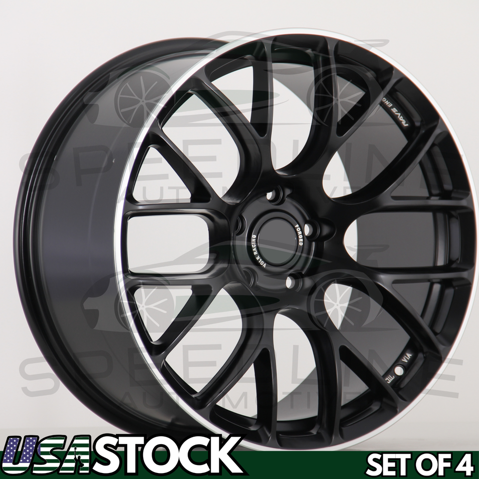 NEW Wheels 5x120 19" 19 Inch 8.5J 9.5J Rims Set of 4 Style Staggered ...