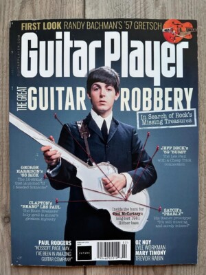 GUITAR PLAYER February 2024 GUITAR ROBBERY Issue McCARTNEY Cover RANDY ...