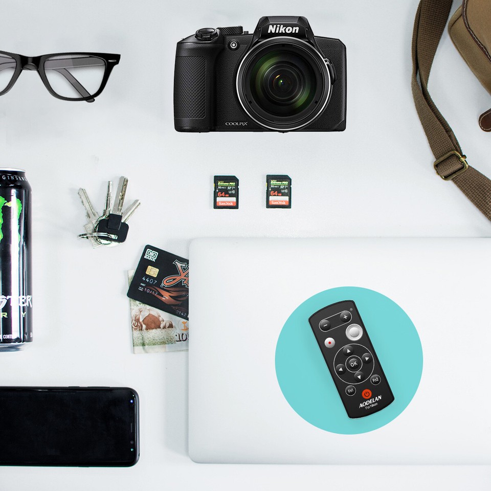 Wireless Remote Control ML-L7A for Nikon Z6II Z7II P1000 B600 A1000 ...