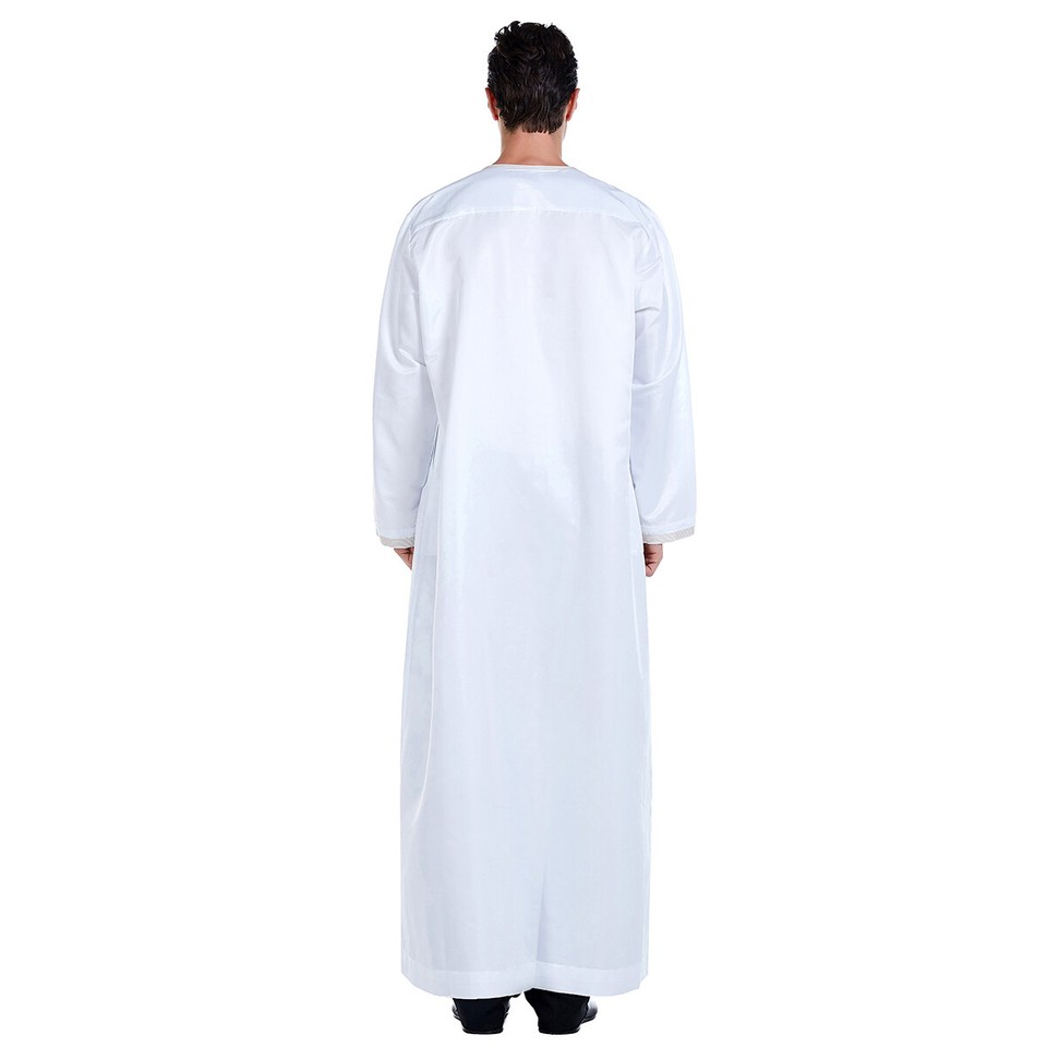 Dubai Arab Men Thobe Robe Jubba Kaftan Dishdash Galabeya Thawb Daffah ...