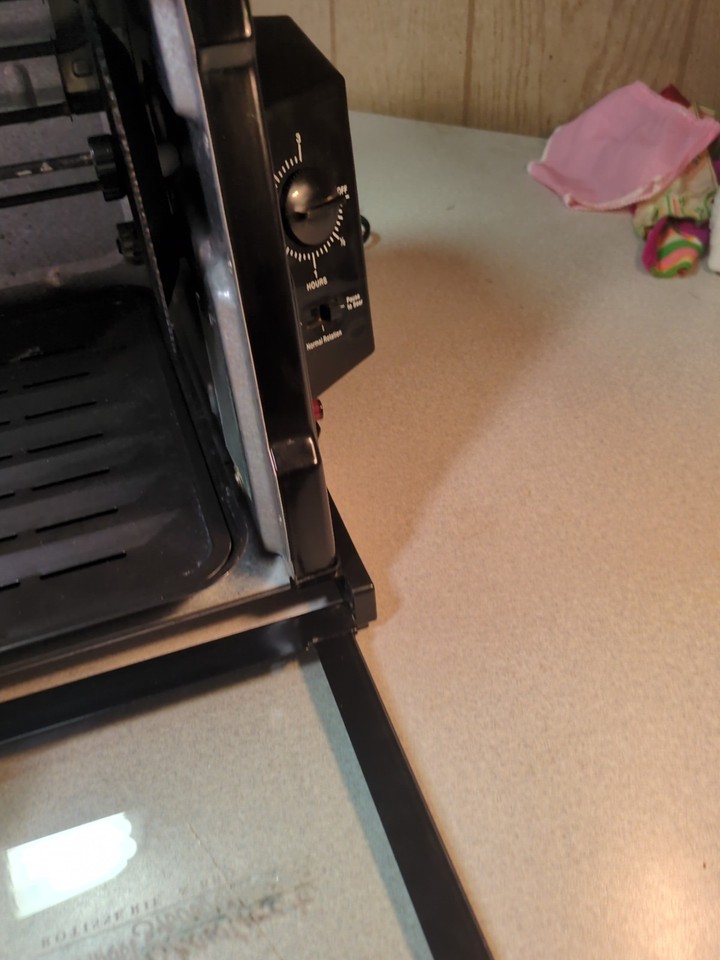 Ronco Compact Showtime Plus Rotisserie BBQ Oven Black No box | eBay