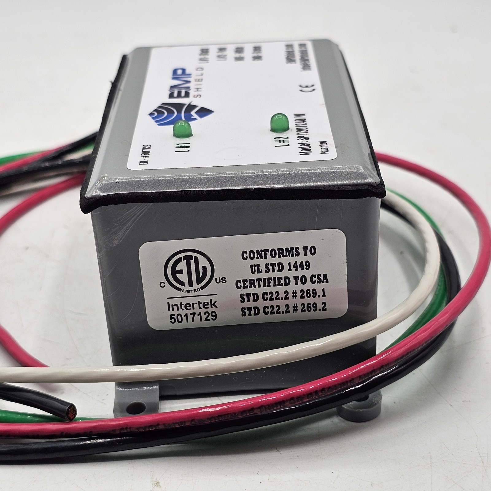 EMP Shield Home EMP & Lightning Protection + CME Defense SP-120-240-W ...