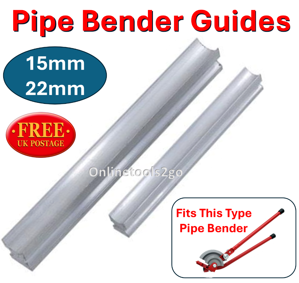 2pc Pipe Bender Profiles Guides for Copper, Aluminium & Steel Pipes ...